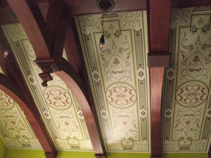 How to Custom Stenciled Ceiling – Marc Potocsky » MJP Studios