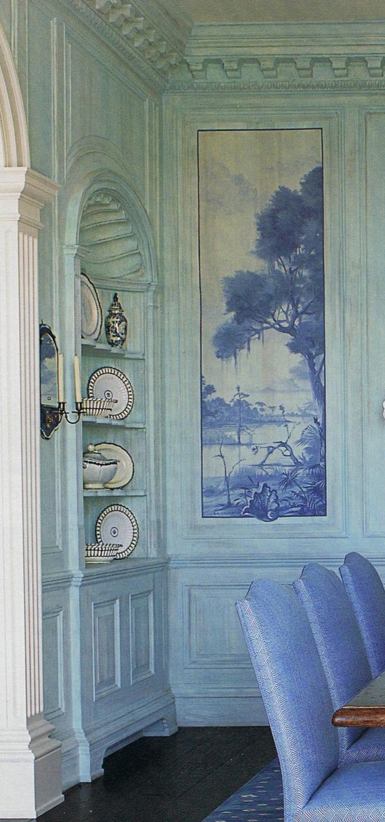 Painted Murals – Grisaille/ Monochrome by Marc Potocsky » MJP Studios