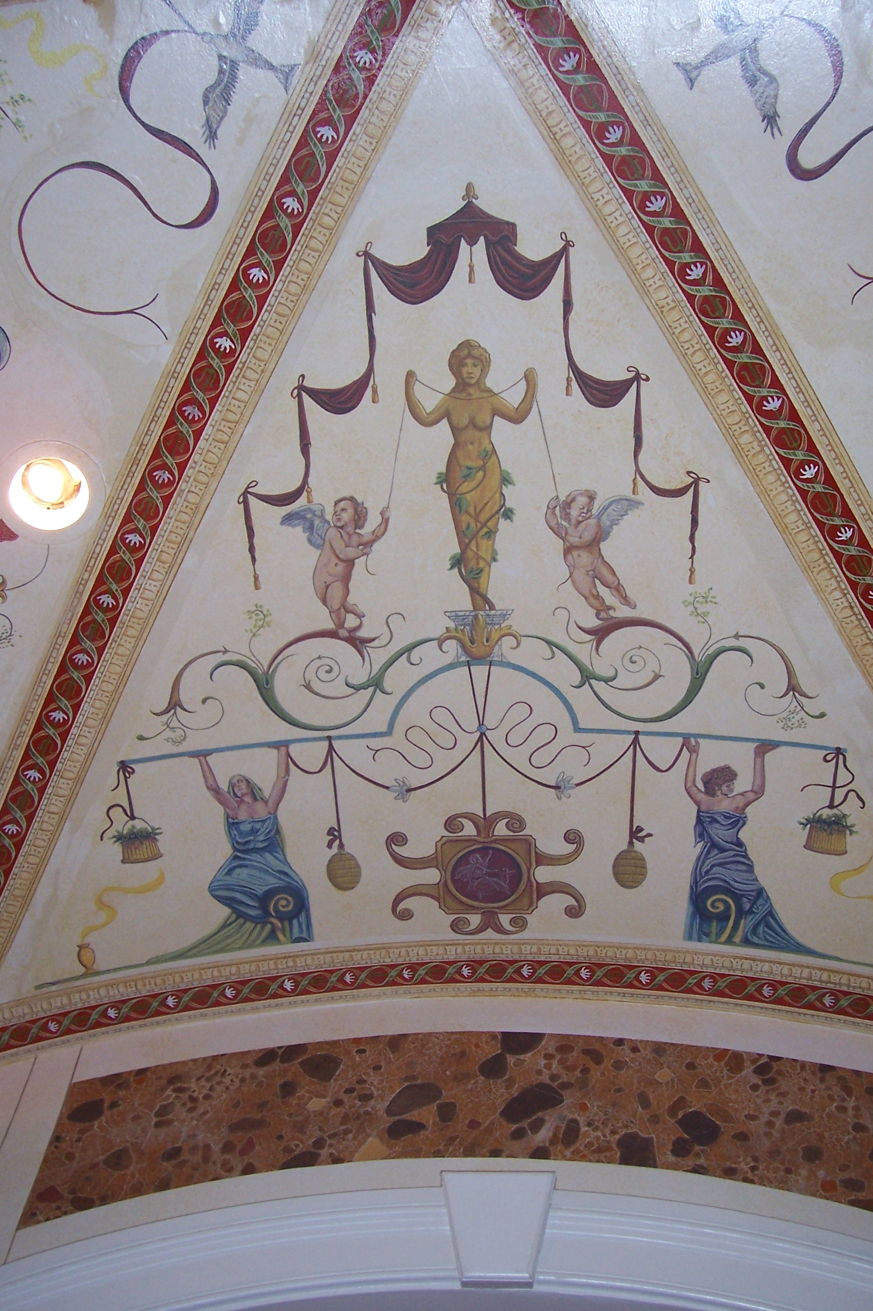 Mural artist CT – Italian villa inspired Mural project in CT. » MJP Studios