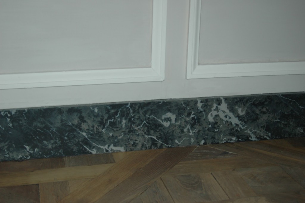 Faux marble baseboards ideas by Marc Potocsky – The decorators – CT/NY ...