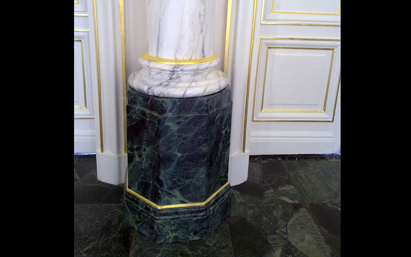 Faux marble baseboards ideas by Marc Potocsky – The Decorators – NYC ...