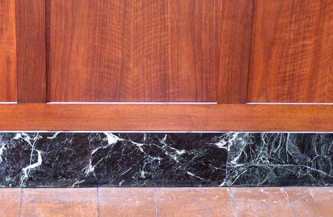 Faux marble baseboards ideas by Marc Potocsky – The decorators – CT/NY ...