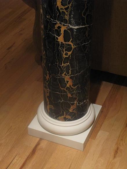 Faux Painted marble columns NY » MJP Studios