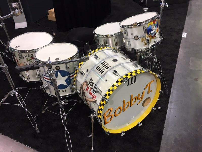 Painted Drums and Guitar Art » MJP Studios