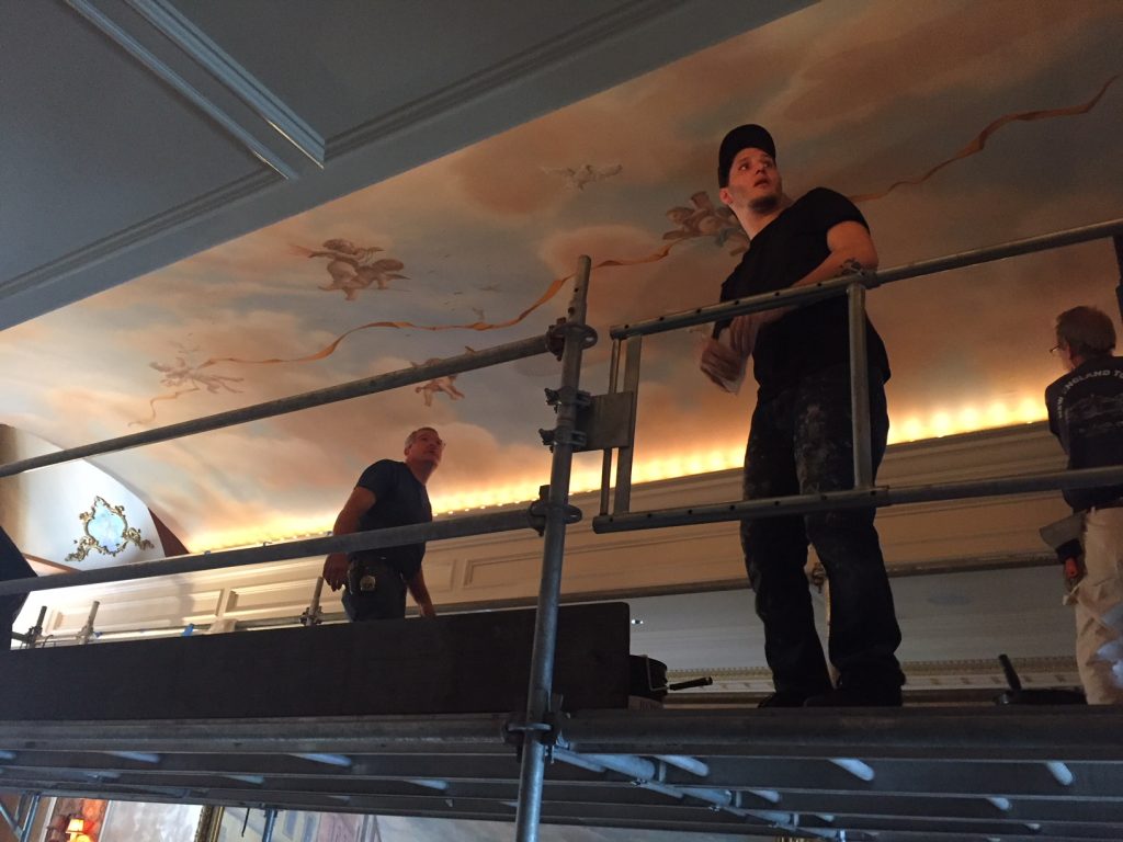 Hand Painted Ceilings Murals » MJP Studios