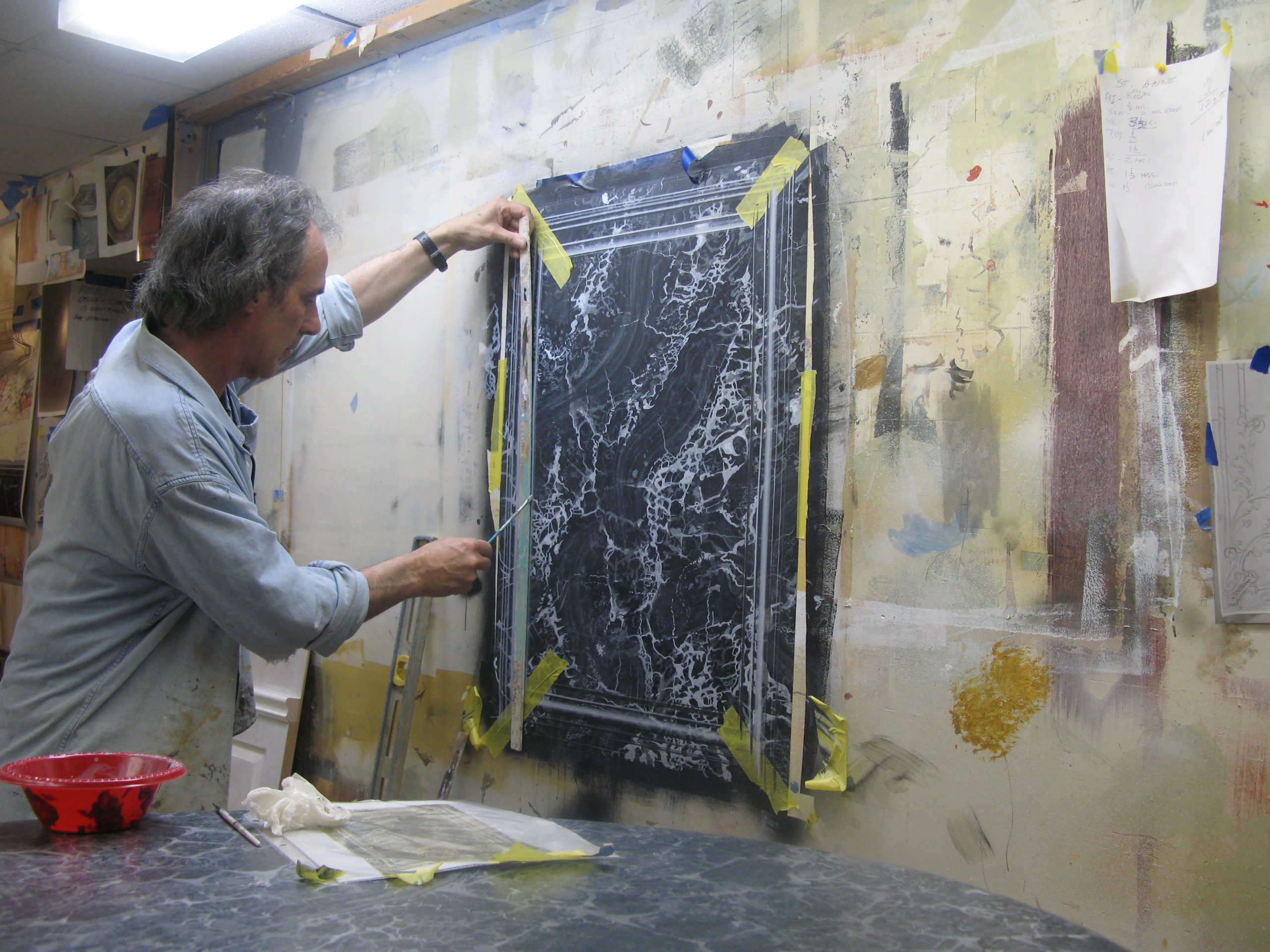 Faux Painted Marble » MJP Studios