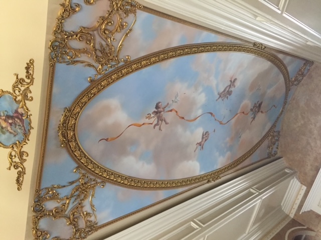 Hand Painted Ceilings Murals » MJP Studios
